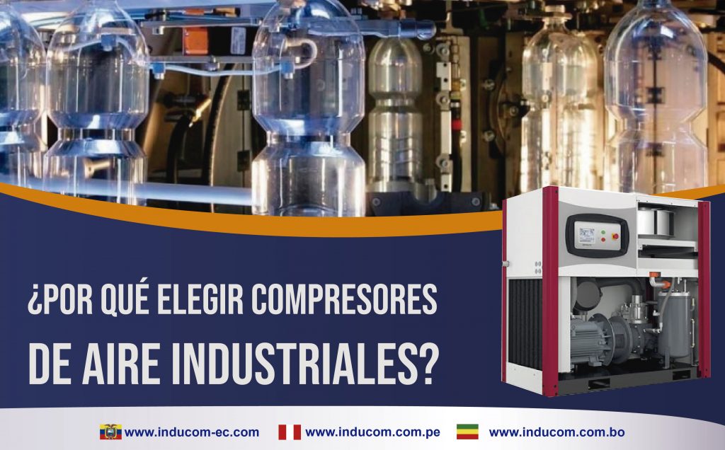 ¿Por qué elegir compresores de aire industriales?