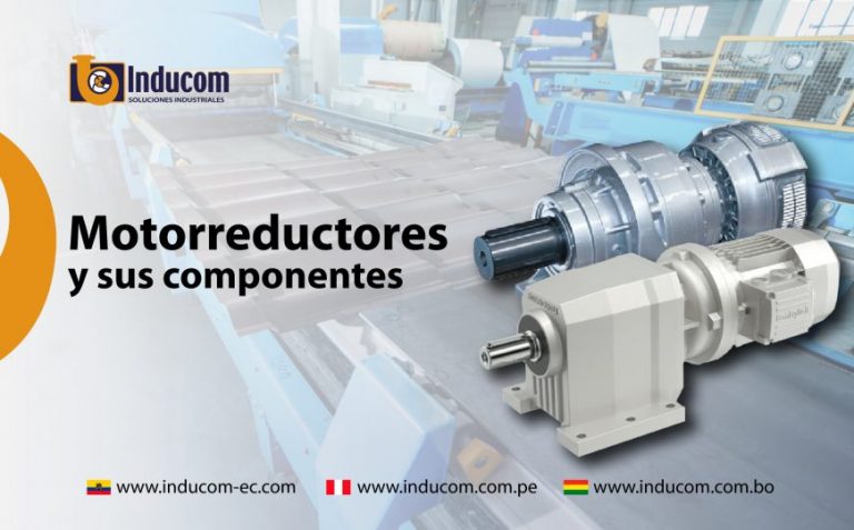 Motorreductores y sus componentes